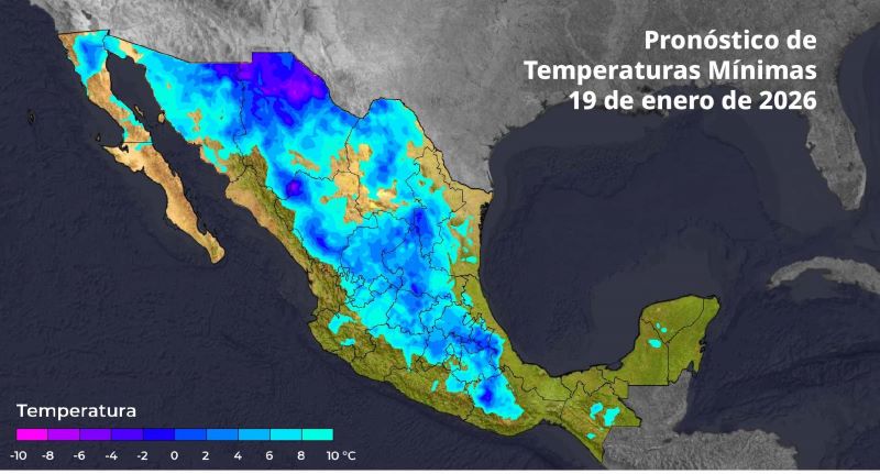 Pronóstico del Servicio Meteorológico Nacional del estado del tiempo el ...